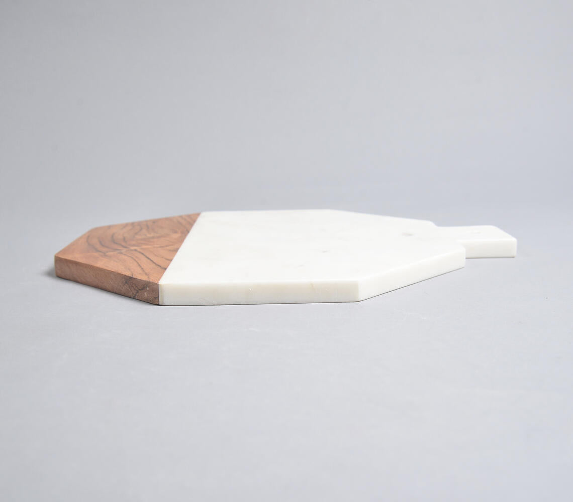 Octagon Marble & Mango Wood Chopping Board – max unique